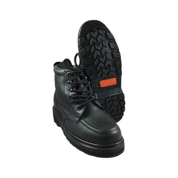 TAURO Men's 6" Black Pilot Work Boots – Rodeo Boots