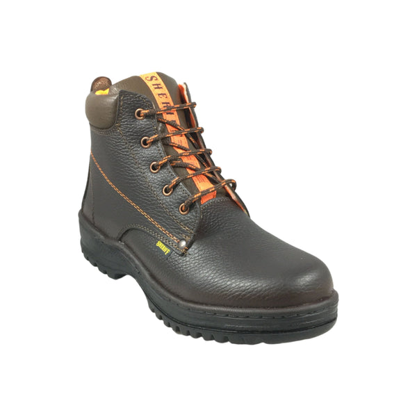 SHERIFF Men's 6" Brown Floter Work Boots – Rodeo Boots